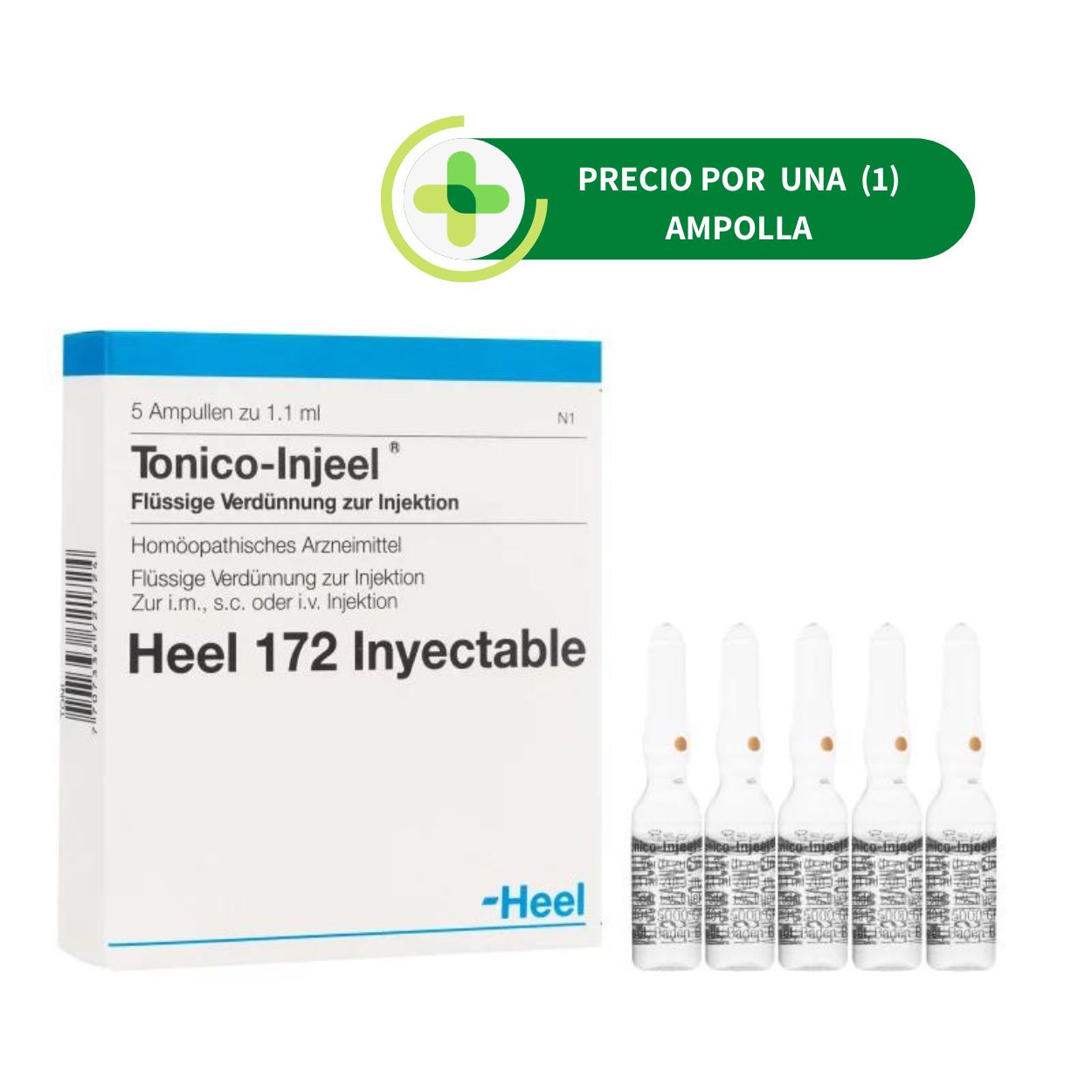 Tonico Injeel Ampolla - Heel - 1.1 ml